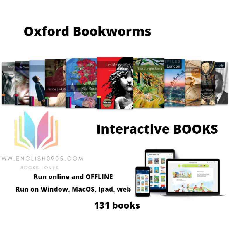 Bookworms (131 titles) - Interactive books - EnglishEbook.net